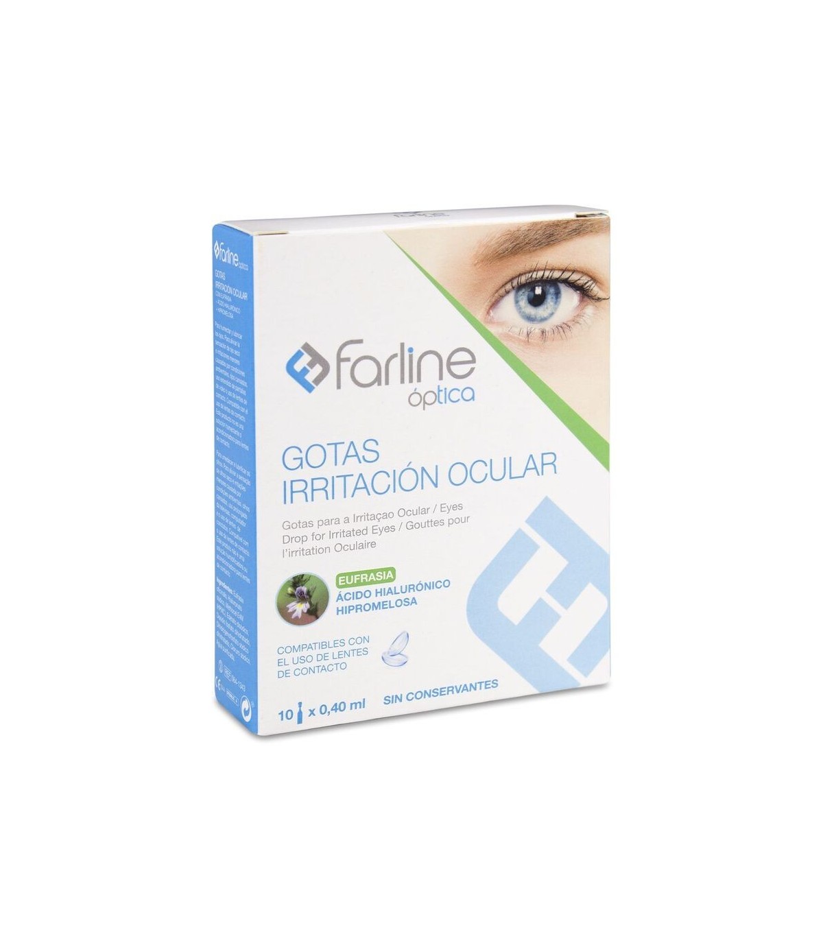 Farline gotas humectantes con ácido hialurónico 15 ml Envío 24-48H